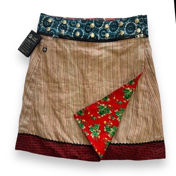 Zand Amsterdam | Skirts | Zand Amsterdam Wrap Skirt Reversible ...